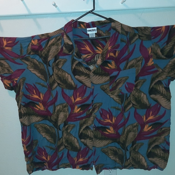 king size | Shirts | Mens 7x Hawaiian Shirt | Poshmark